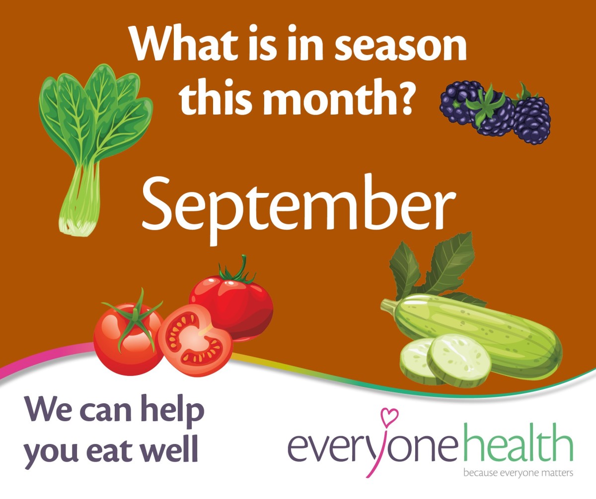 What’s in season this September - Everyone Health Southend-on-Sea